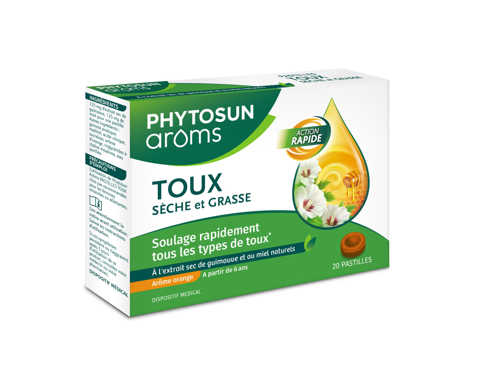 PSA-Pastilles Toux | PHYTOSUN arôms